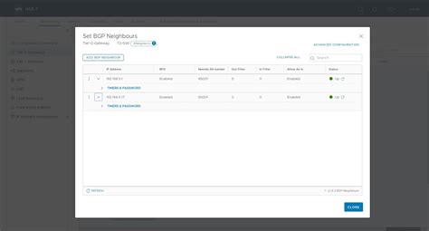 nsx t routing configuration networking and security