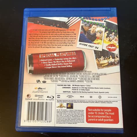 Hot Tub Time Machine Blu Ray 2010 John Cusack Clark Duke Region B
