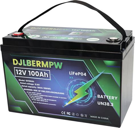 DJLBERMPW 12V 100Ah LiFePO4 Battery Review Solar Generators