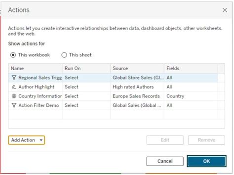 Tableau Action Filter Definition Examples How To Use