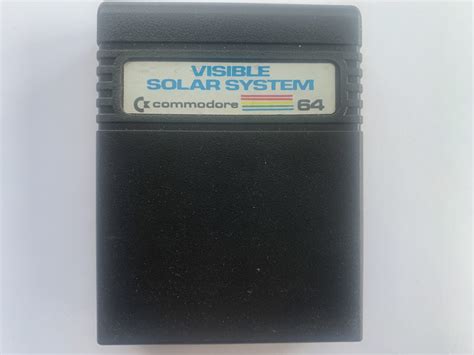 Visible Solar System Commodore 64 Cartridge The Game Experts