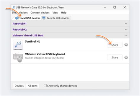Share Usb Devices Over Network