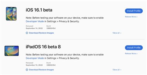 Download Ios 16 1 Beta And Ipados 16 1 Beta 2 Released