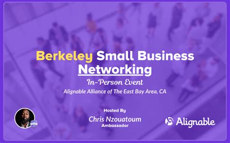 🤝 Berkeley Small Business Networking The David Brower Center