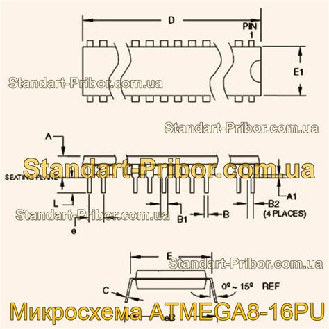 Микросхема Atmega8 16pu Низкие цены На складе в наличии