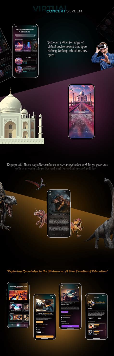 Metavr Mobile App Uiux Case Study On Behance