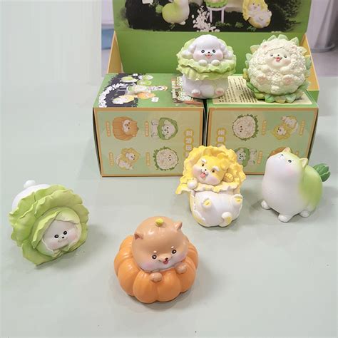 正版菜狗的世界盲盒可爱手办蔬菜精灵白菜狗创意礼物女孩生日礼物 虎窝淘