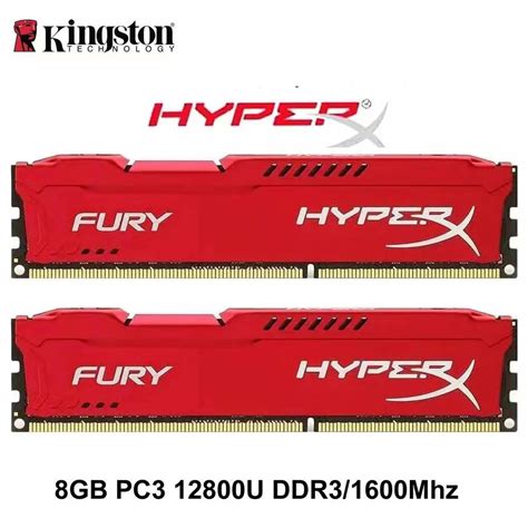 Модуль оперативной памяти Kingston Fury Ddr3 1600 МГц8 ГБ Khx1600c10d3 8g купить по выгодной