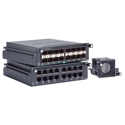 Moxa Managed Ethernet Switch Modules For Mrx G4000 Q4000 Series Of Layer 3 Managed Ethernet