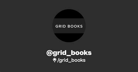Gridbooks Twitter Instagram Facebook Linktree