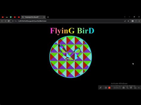 [video] royal empire designer on linkedin flying bird html css