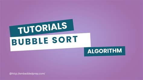 Bubble Sort Algorithm Tutorial In C And C Learn It The Easy Way 2025