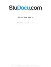 Envr Unit Pdf LOMoARcPSD ENVR Unit ENVR University Of Manitoba