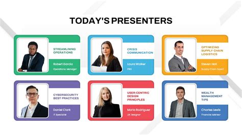 Todays Presenters Powerpoint Template Slidebazaar