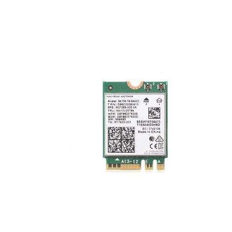 Intel Ax210ngw Bluetooth Wifi Card Support Windows 1011 02032024