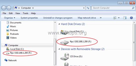 Map FTP To Local Drive Letter In Windows How To WinTips Org