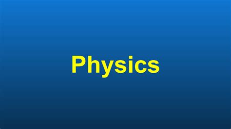 General Physics Questions And Answers Set 32