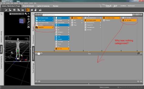 Category Creation Inconsistent Daz 3D Forums