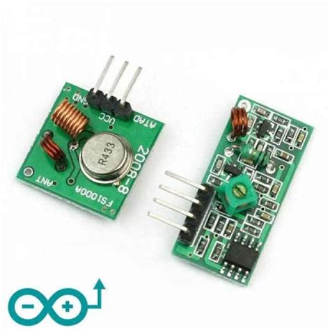 433 Mhz Rf Kablosuz Alıcı Verici Transmitter Receiver Arduino Pic