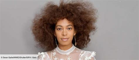 Photos Solange Knowles En Robe Blanche Superbe Au Naturel Chez Chloé Gala