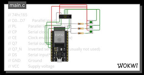 Reg Shift Esp32 Issue Wokwi Esp32 Stm32 Arduino Simulator