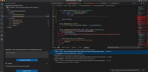 Comments From An Old Different Pr Are Showing · Issue 4558 · Microsoftvscode Pull Request