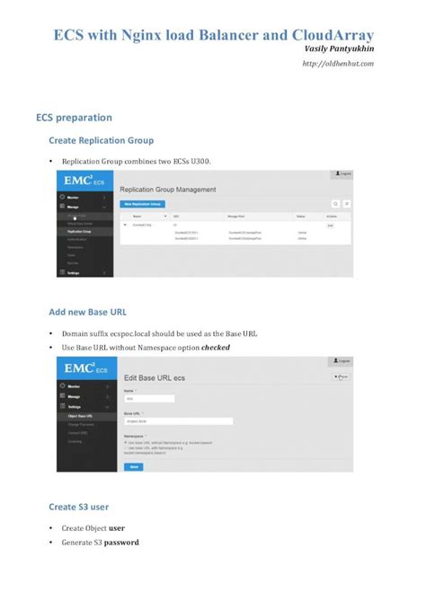 Pdf Ecs And Nginx Lb And Cloudarray €¢ Check Traffic