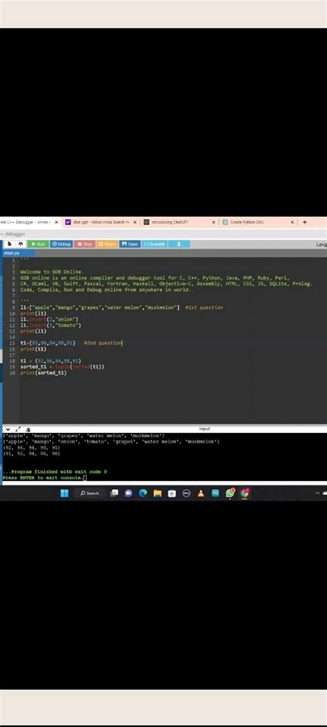 Dharshini M On Linkedin Hello Everyone Day 5 Phython Assignment Has Been Successfully Completed