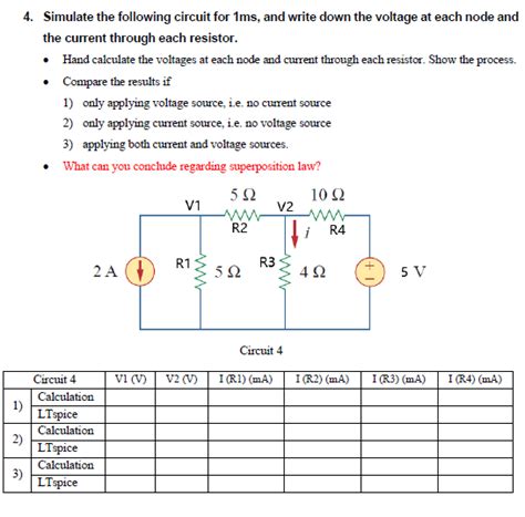 Solved 1 Simulate The Following Circuit 1 1 And 2 For