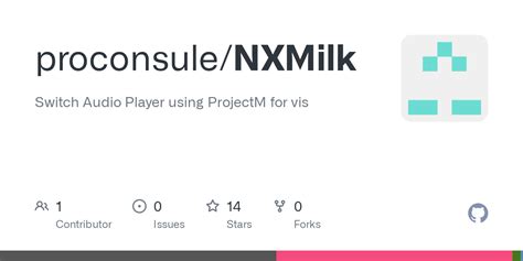 Github Proconsulenxmilk Switch Audio Player Using Projectm For Vis