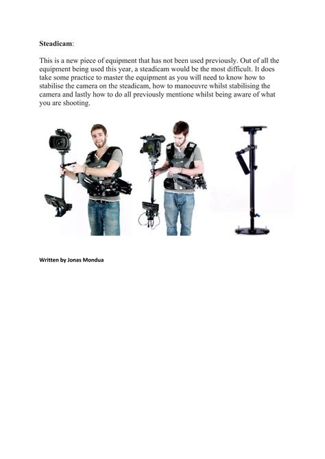 Rational Behind Our Chosen Equipment PDF