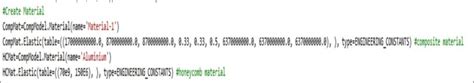 Material Properties Section In The Code Download Scientific Diagram