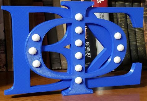 Pi Beta Phi Wooden Letters