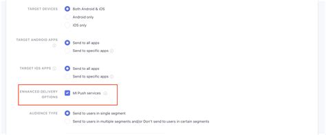 Creating Push Campaigns