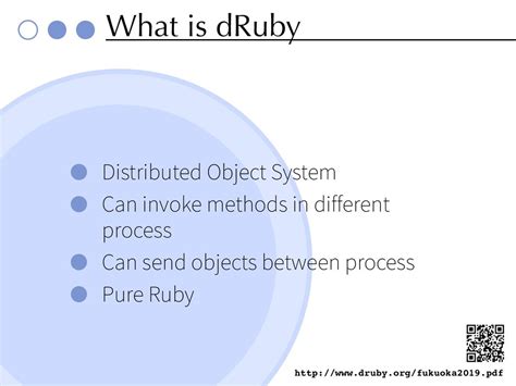 Druby 20th Anniversary Hands On Workshop Speaker Deck