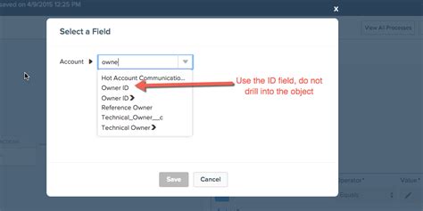 Automation Process Builder Evaluate Lookup Field In Criteria