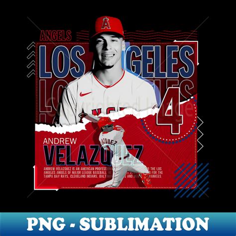 Andrew Velazquez Baseball Paper Poster Angels High Quality Inspire Uplift