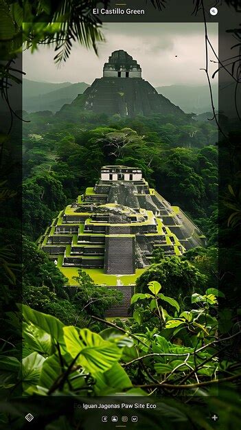 xunantunich belize с эффектом прокрутки параллакса nature ins layout