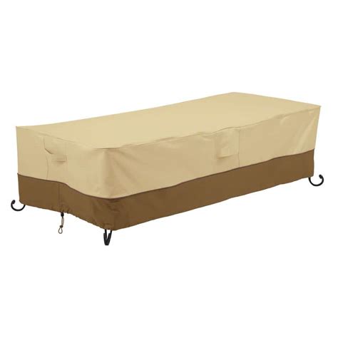 Classic Accessories Veranda 60 In Rectangular Fire Table Cover 55 784 051501 00 The Home Depot