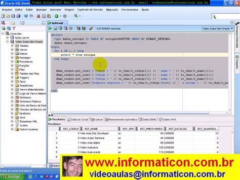 aula 2460 pl sql tabelas com rowtype e select first last youtube