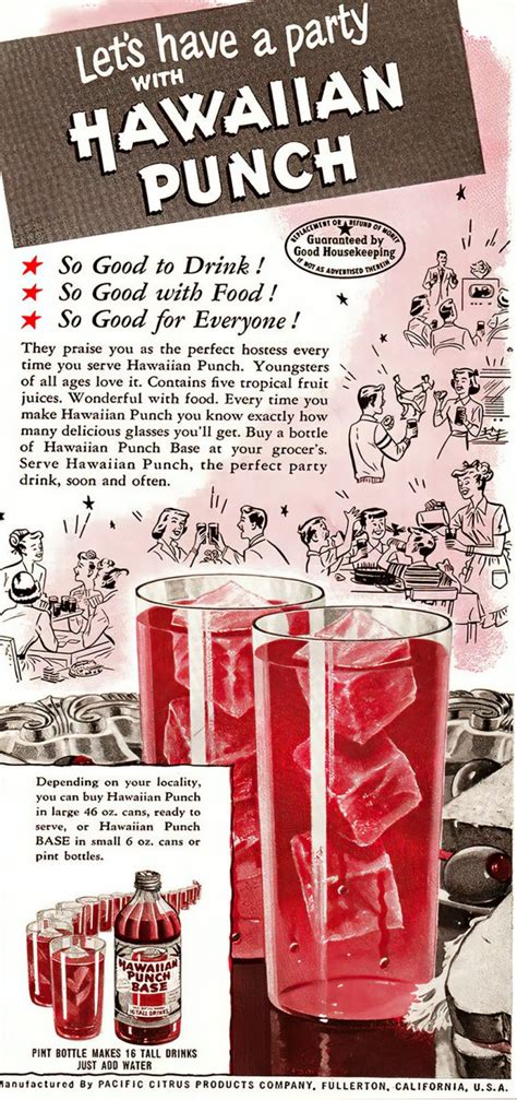 Hawaiian Punch Remember The Retro Tropical Fruit Drink And Its Tasty