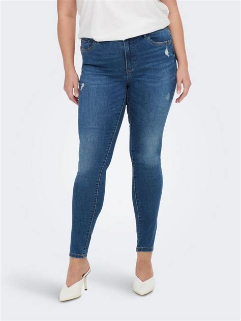 Only Carmakoma Skinny Fit Jeans Skinny Mid Waist Jeans Plus Size