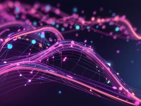 Premium Photo Big Data Network Connectivity Structure Transforming Data Transmission