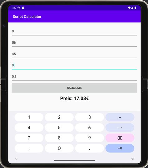Android Script Cost Calculator Software Eroscripts