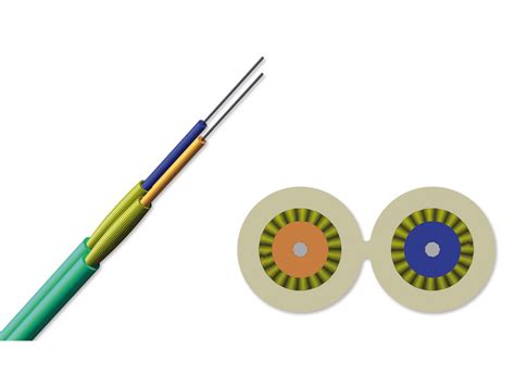 002j5z 32325e2g Zipcord Tight Buffer Indoor Cable 2f Clearcurve® Single Mode Lbl 2 0mm Tb3