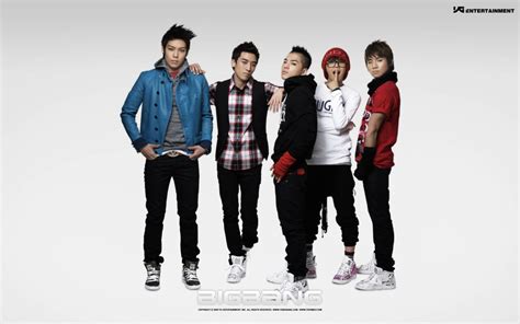 Bigbang Stylish Group Photo White Background Wallpaper Free Download