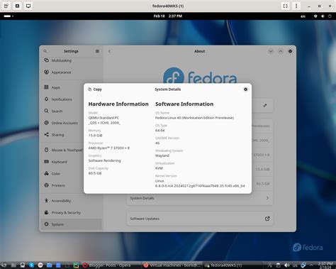Openstack Rdo Andand Kvm Hypervisor Anaconda Web Ui On Fedora 40wks Kvm Guest Deployed Via Fedora