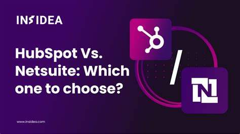 HubSpot Vs Netsuite Which One To Choose INSIDEA