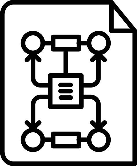 Algorithm Line Icon 10926583 Vector Art At Vecteezy