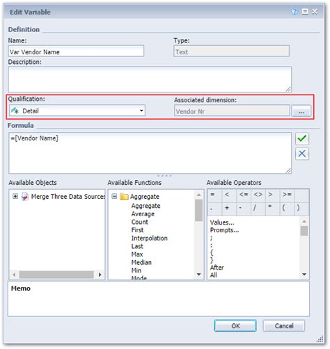 How To Retrieve Data From A Detail Variable Of Two Different Universes Webintelligence